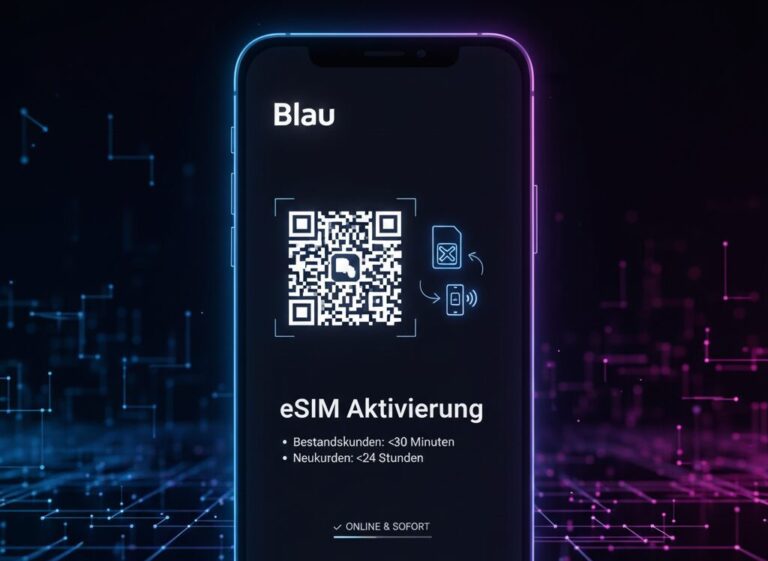 Blau eSIM: Freischaltung schnell, aber nur für Bestandskunden - Prepaid ...